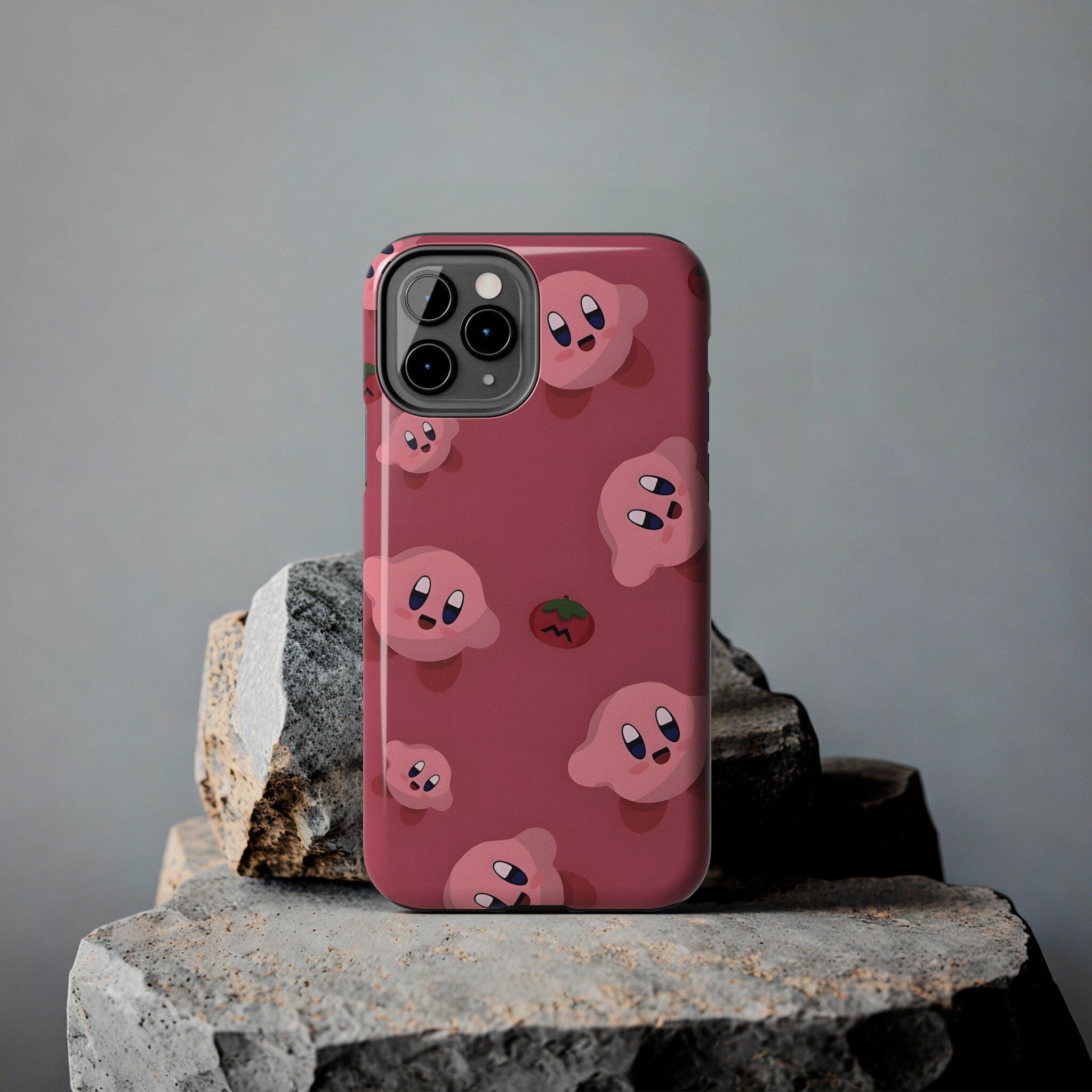 Kirby Anime Kirby Sprites iPhone Case Cute Phone Case iPhone Case Japan ...
