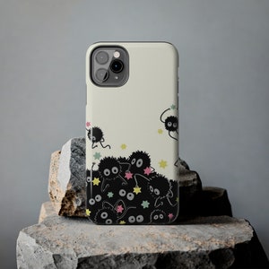 Spirited Japanese Anime Soot Sprites iPhone Case Susuwatari Phone Case ...
