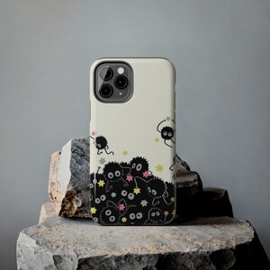 Spirited Japanese Anime Soot Sprites iPhone Case Susuwatari Phone Case ...