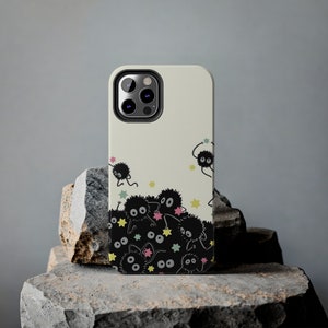 Spirited Japanese Anime Soot Sprites iPhone Case Susuwatari Phone Case ...