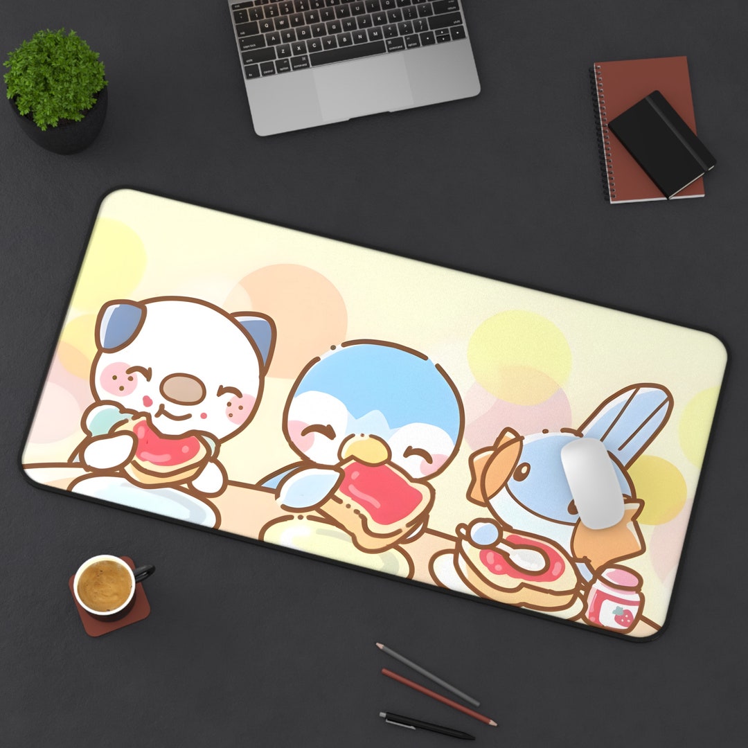 Anime Mousepad | 3 Desk Sized Gaming Mouse Pad | Cute Mousepad - Etsy