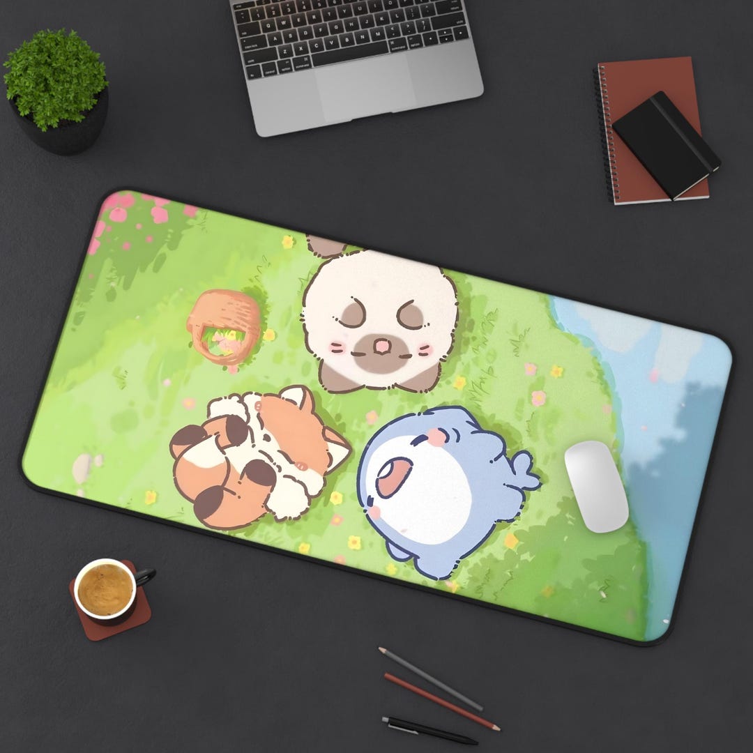 Cute Creature Mousepad | Unique Desk Mat | Fun Aesthetic Mousepad for ...