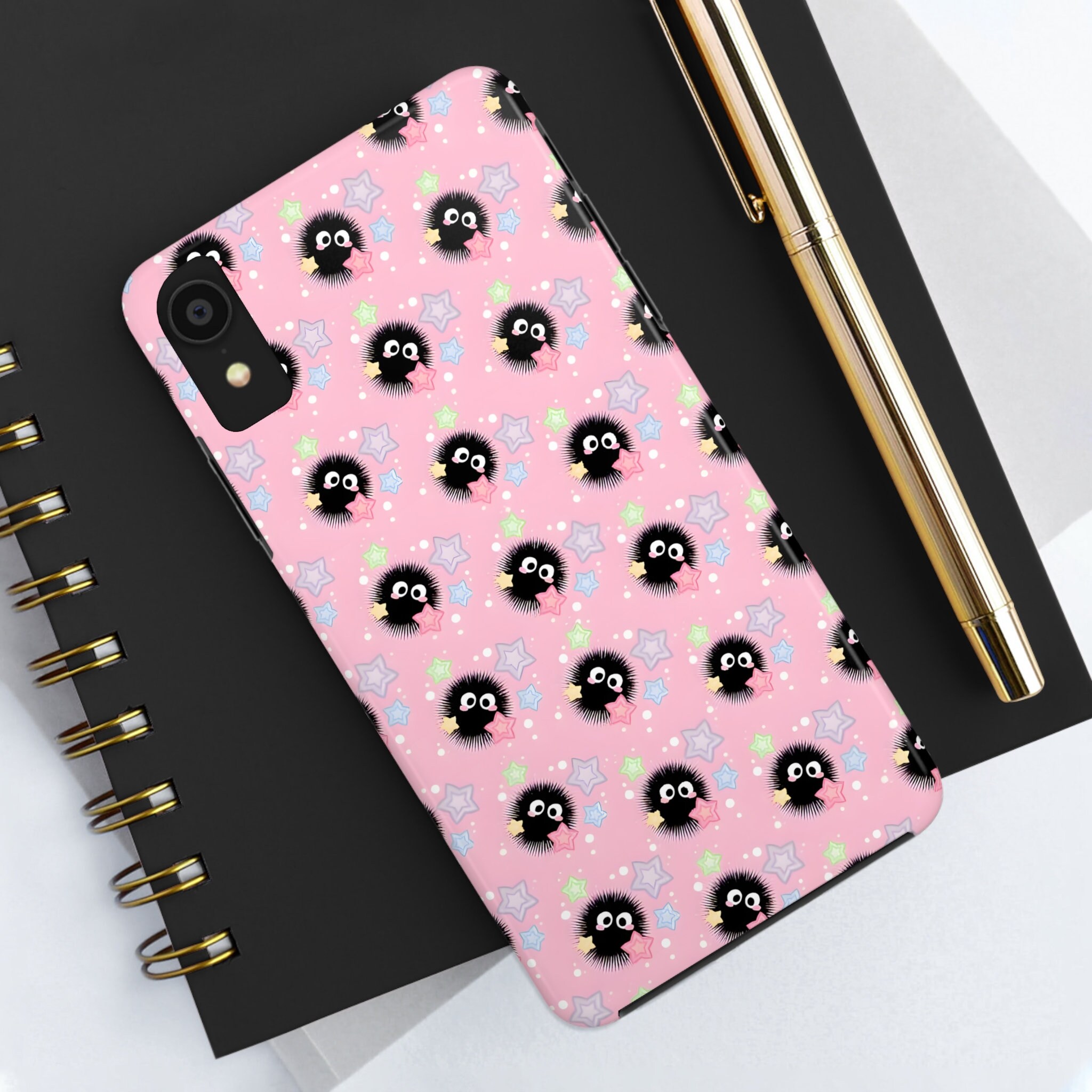Spirited Japanese Anime Soot Sprites iPhone Case Susuwatari Phone Case ...
