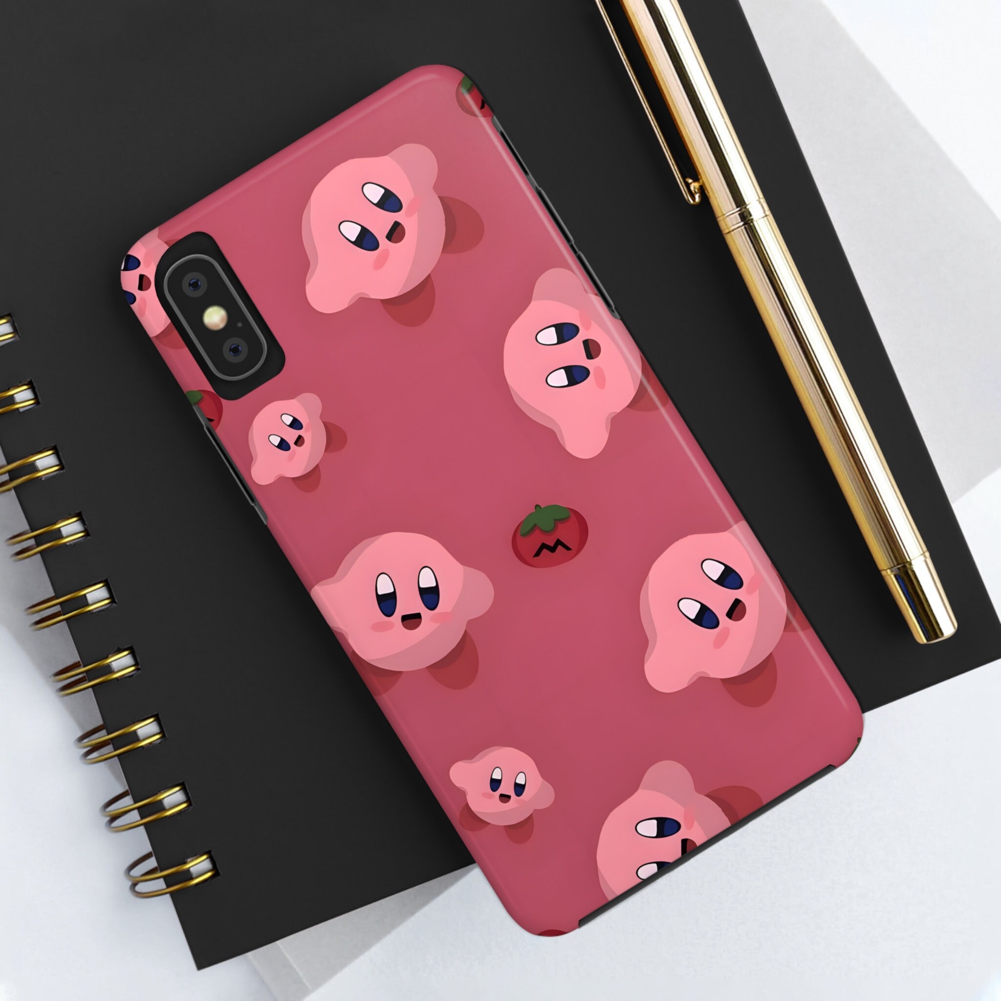 Kirby Anime Kirby Sprites iPhone Case Cute Phone Case iPhone Case Japan ...