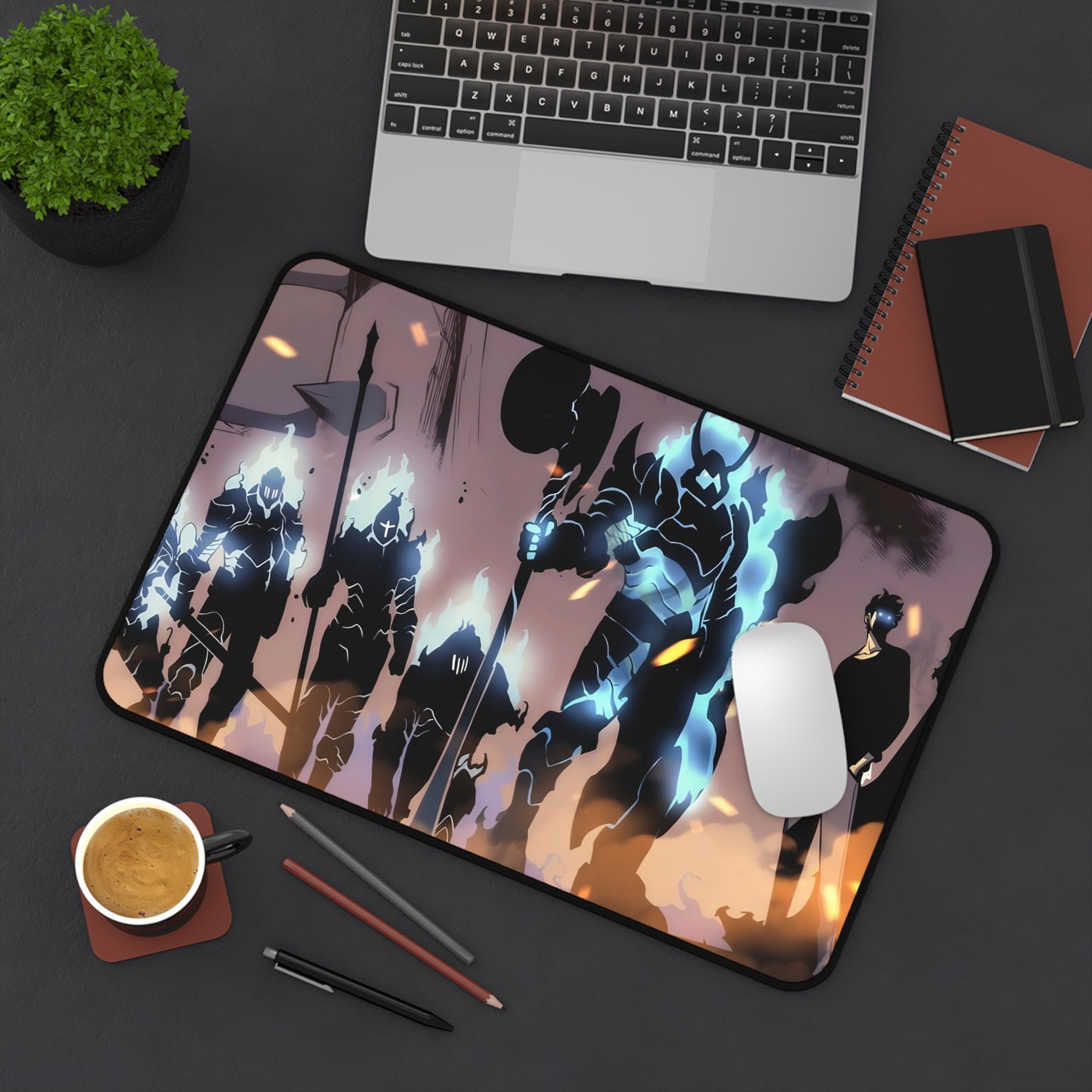 Solo Leveling Mouse Pad Sun Jinwoo Mouse Pad Manga Anime Manwa Mouse ...