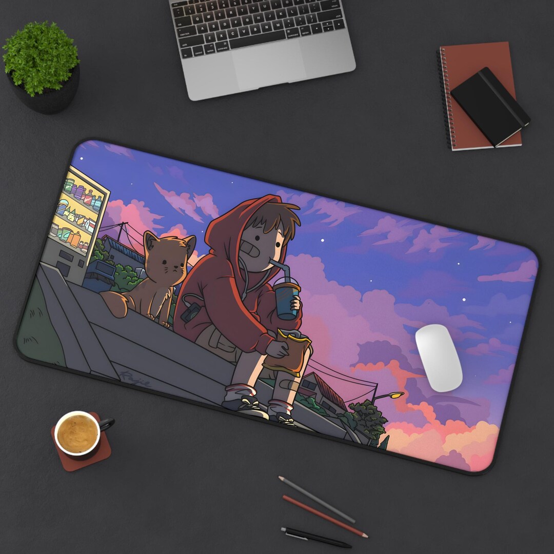 Cartoon Mousepad | Vibrant Animated Design | Smooth Surface | Desk ...