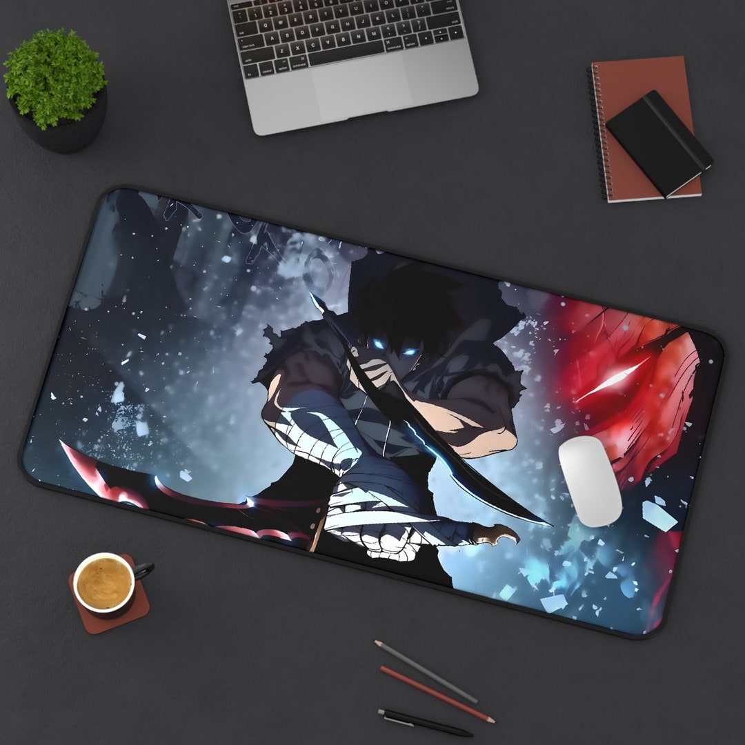 Solo Leveling Mouse Pad Sun Jinwoo Mouse Pad Manga Anime Manwa Mouse ...