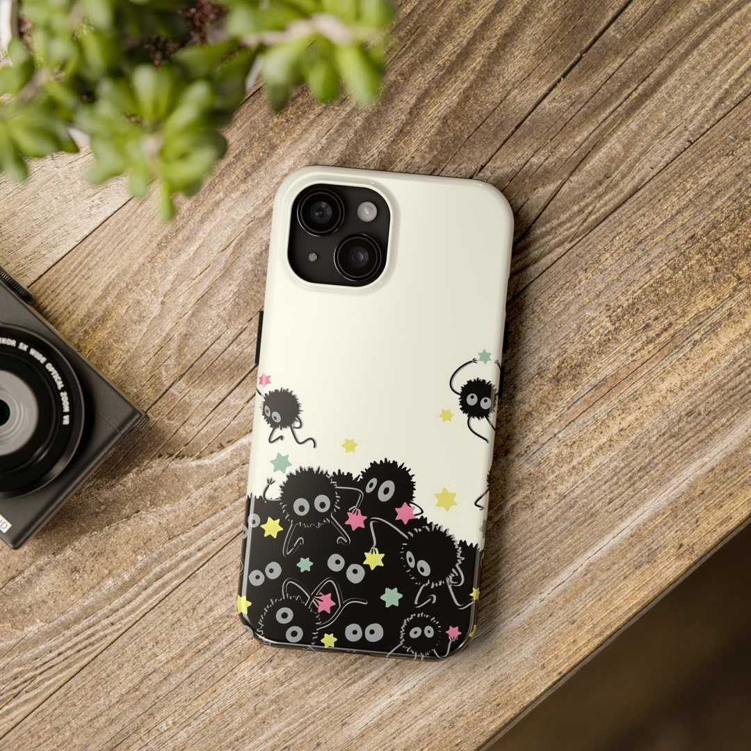 Spirited Japanese Anime Soot Sprites iPhone Case Susuwatari Phone Case ...