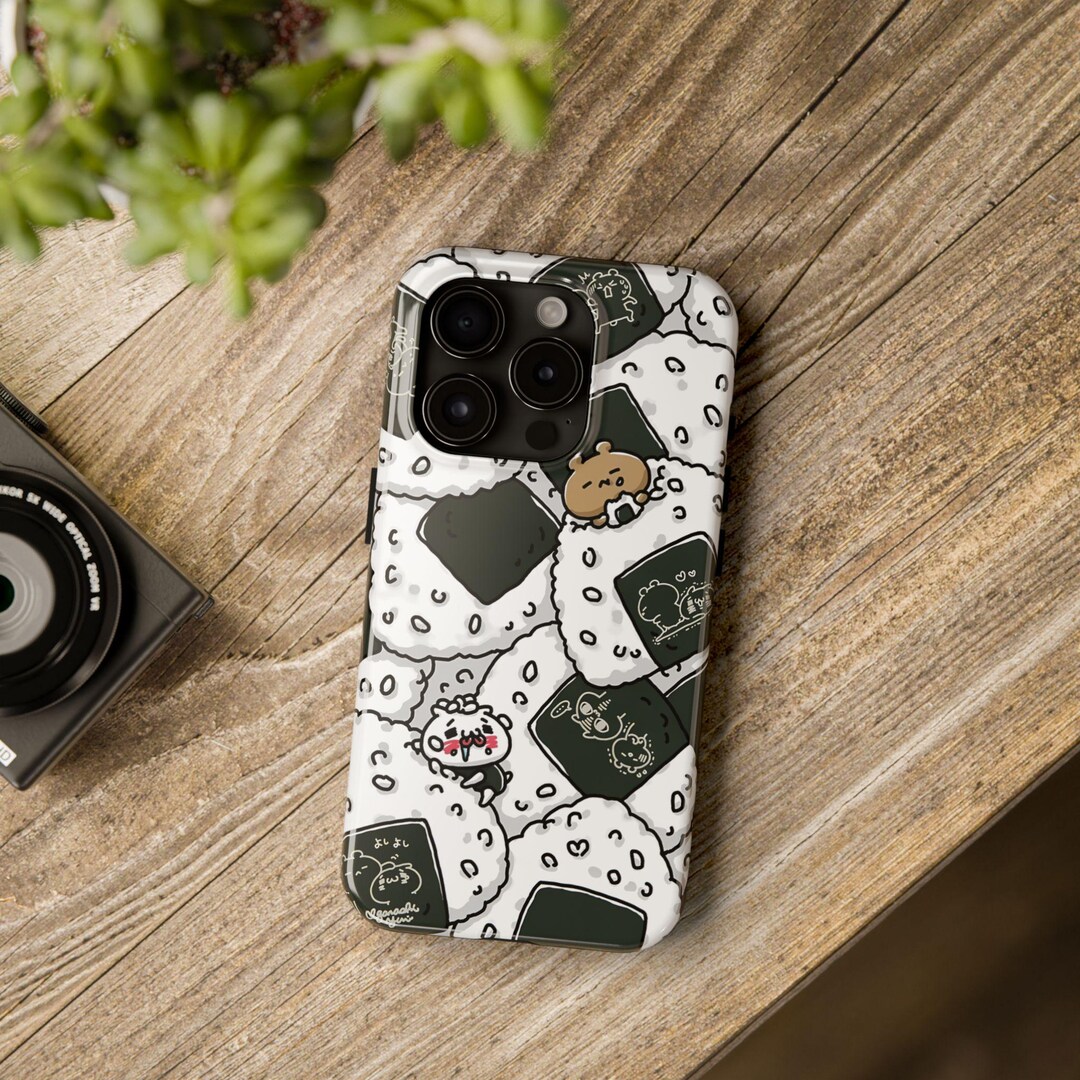 Cute Onigiri iPhone Case | Kawaii Food Phone Cover | Japanese Rice Ball ...