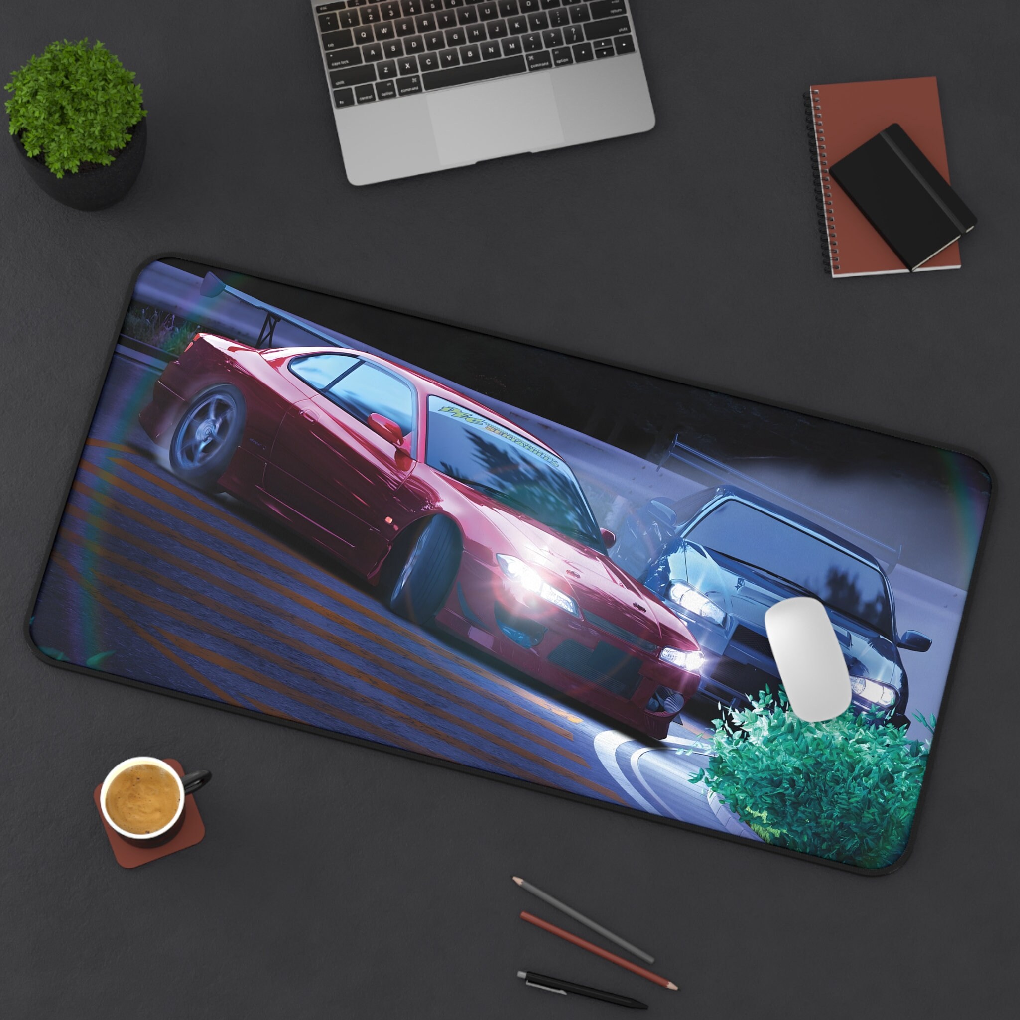 JDM Mouse Pad Gtr Mouse Pad Nissan Car Anime Intial D Gaming Mouse Pad ...