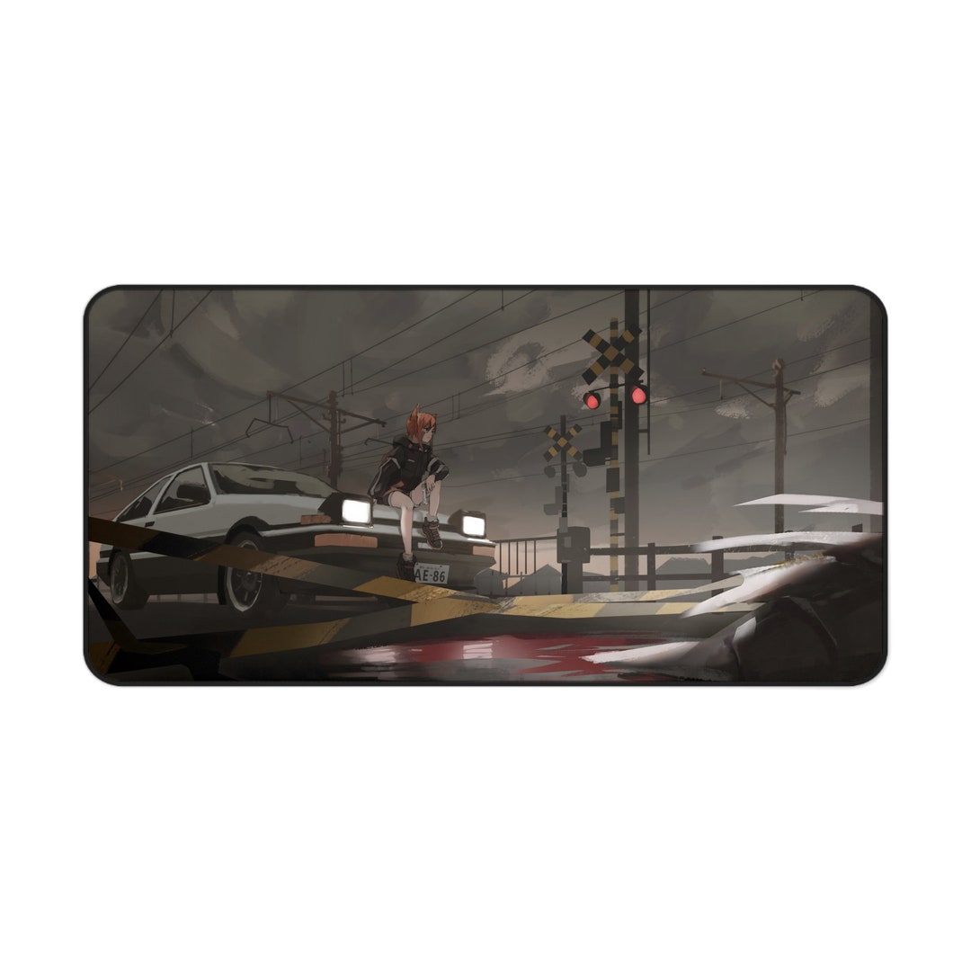 Initial D Mouse Pad | Takumi Mouse Pad | Fujiwara Anime | Anime Gaming ...