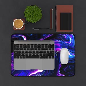 Wave Liquid Mousepad | Stunning Fluid Background Design | Smooth ...