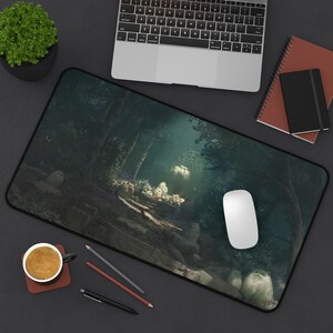 Toro Art Desk Mat | 3 Sizes Mouse Pad | Japanese Gaming Mousepad ...