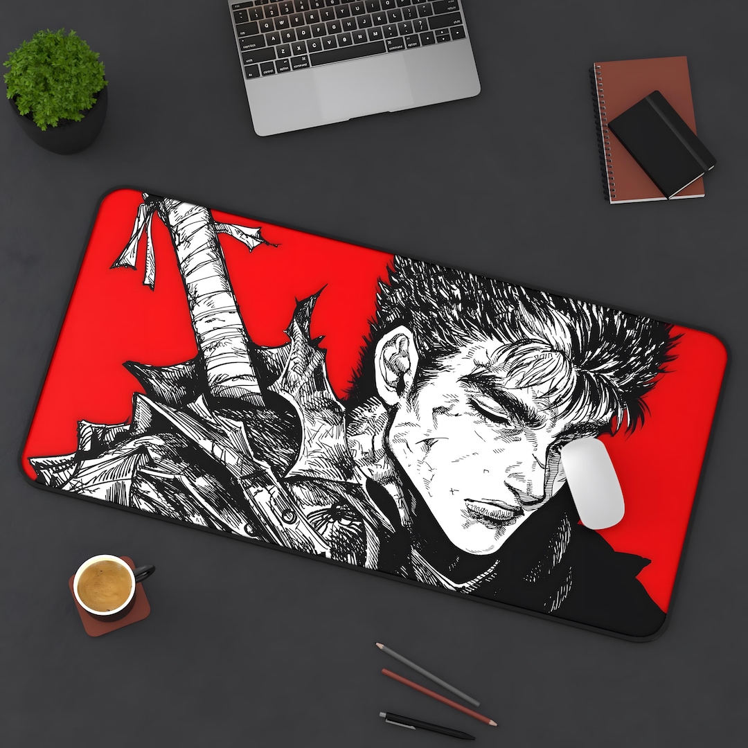 Berserk Amouse Pad | Gaming Desk Mat XL | Brand of Sacrifice Design ...