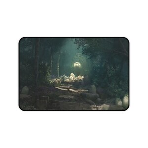 Totoro Art Desk Mat 3 Sizes Mouse Pad Japanese Gaming Mousepad Extended ...
