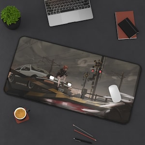 Initial D Mouse Pad | Takumi Mouse Pad | Fujiwara Anime | Anime Gaming ...