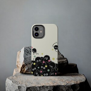 Spirited Japanese Anime Soot Sprites iPhone Case Susuwatari Phone Case ...