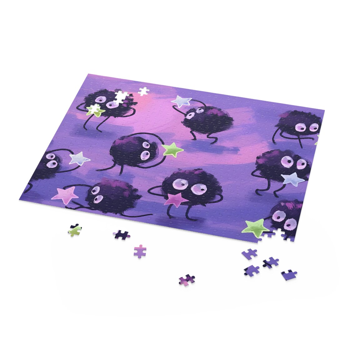 Soot Sprites Puzzle 3 Sizes Cute Puzzle Art Susuwatari Puzzle Japan ...