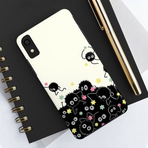Spirited Japanese Anime Soot Sprites iPhone Case Susuwatari Phone Case ...