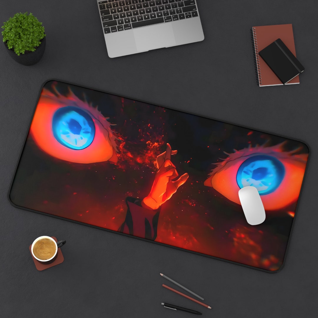 Anime Desk Mat | Long Desk Mats | Aesthetic Gaming Mousepad | Christmas ...