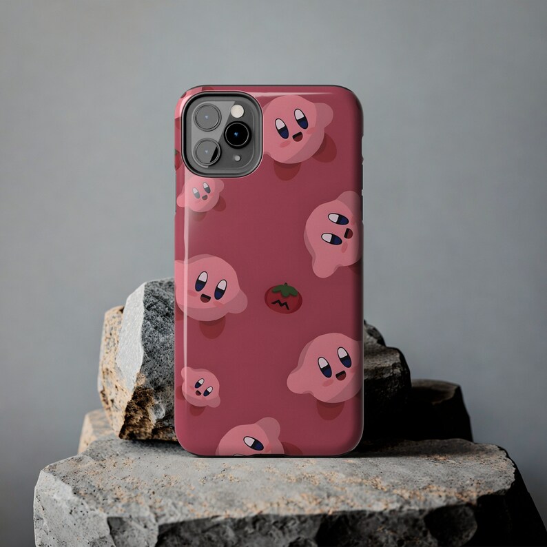 Kirby Anime Kirby Sprites iPhone Case Cute Phone Case iPhone Case Japan ...