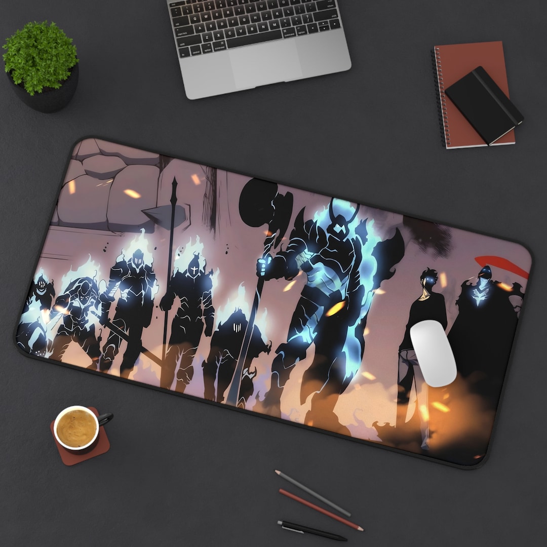 Solo Leveling Mouse Pad Sun Jinwoo Mouse Pad Manga Anime Manwa Mouse ...