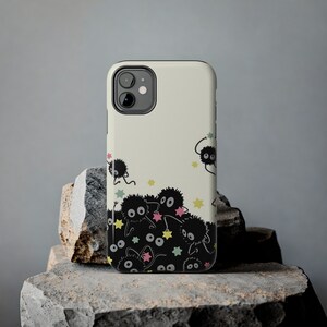 Spirited Japanese Anime Soot Sprites iPhone Case Susuwatari Phone Case ...