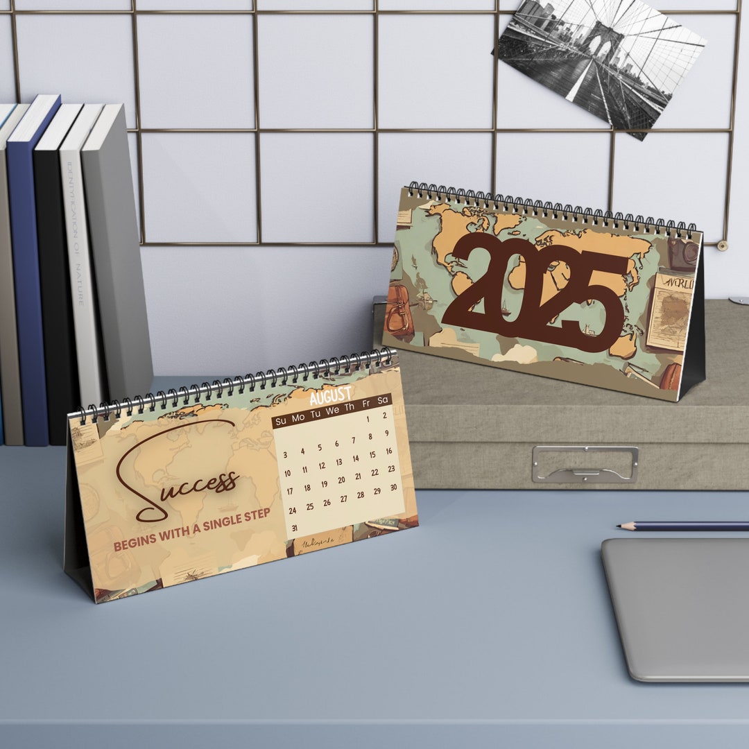 Adventure Always Awaits Mini Desktop Calendar - Etsy