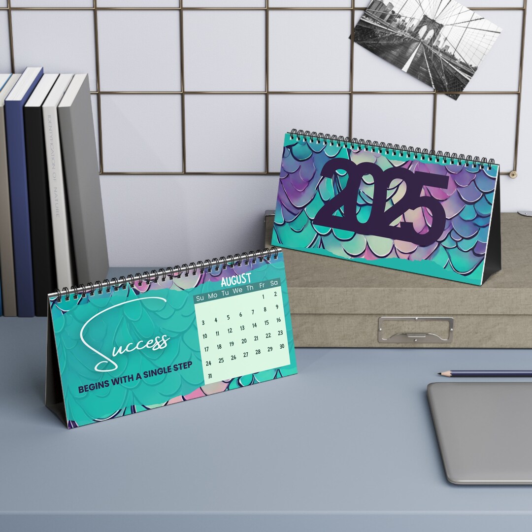 Magical Sea Life Desk Calendar 2025 - Etsy