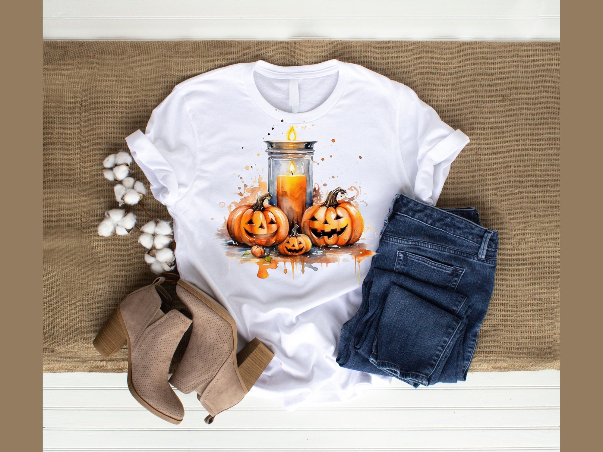 Spooktacular Halloween Clip Art Set 21 Transparent Images/ Instant ...