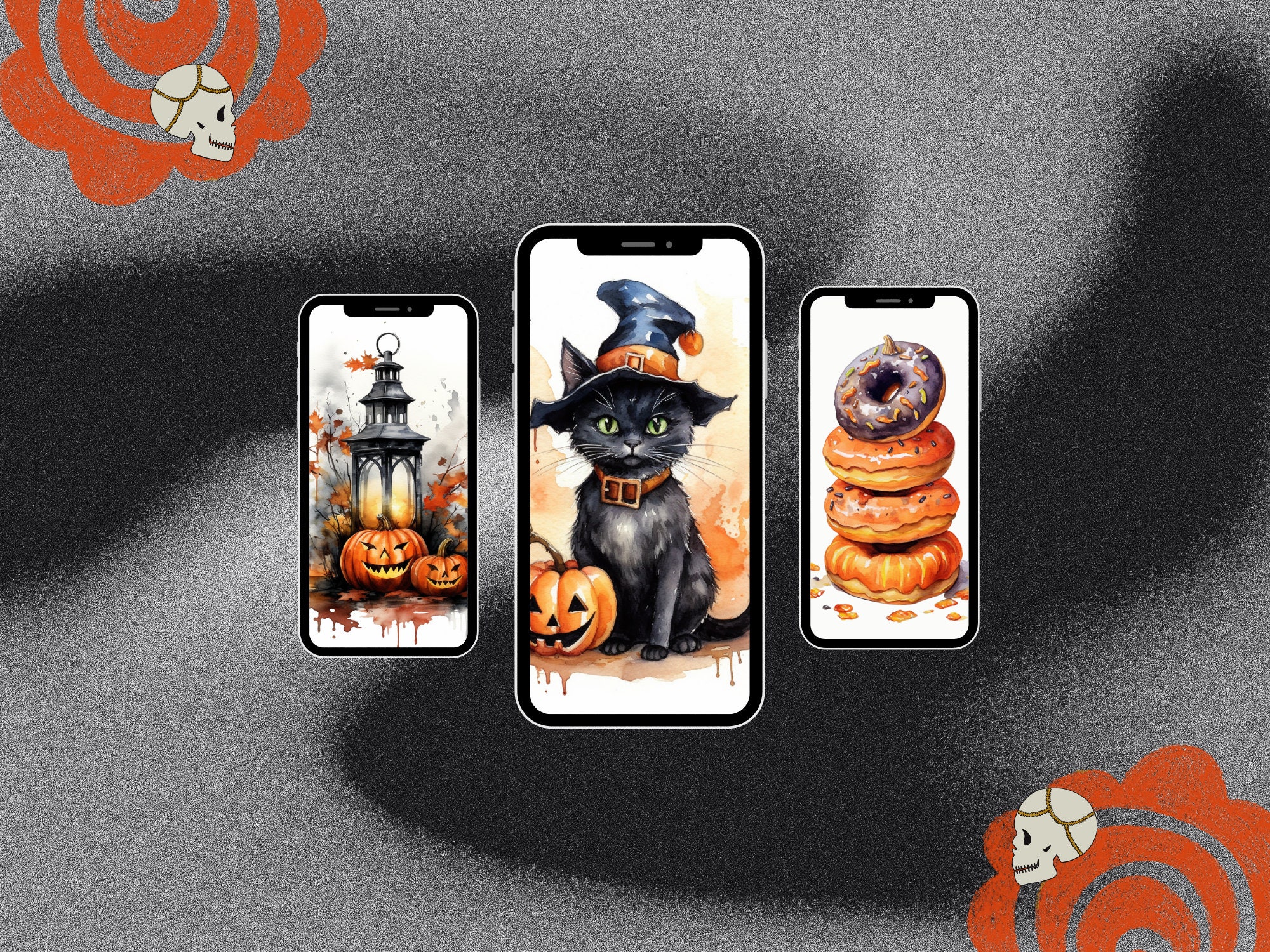 Spooktacular Halloween Clip Art Set 21 Transparent Images/ Instant ...