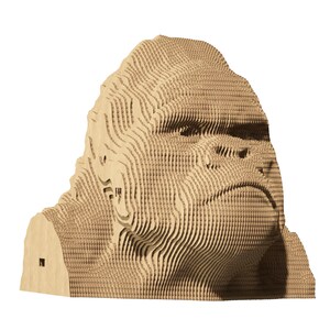 Gorilla Cardboard 3D Puzzle Eco-friendly DIY Sculpture Unique Holiday ...