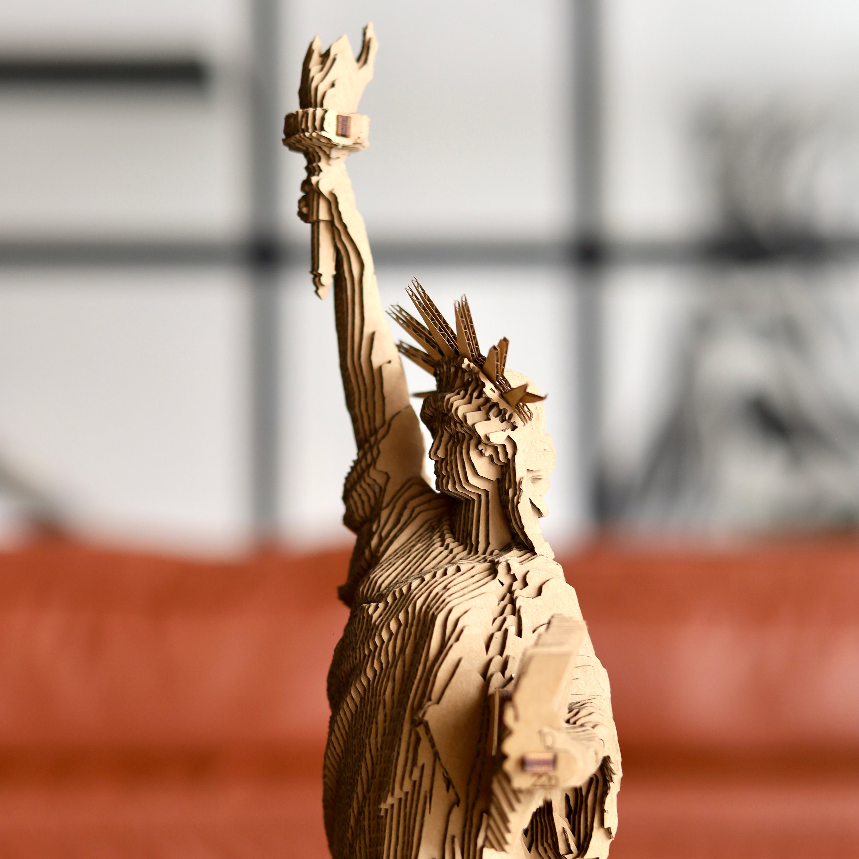 Statue of Liberty Cardboard 3D Puzzle | Eco-friendly DIY Sculpture ...