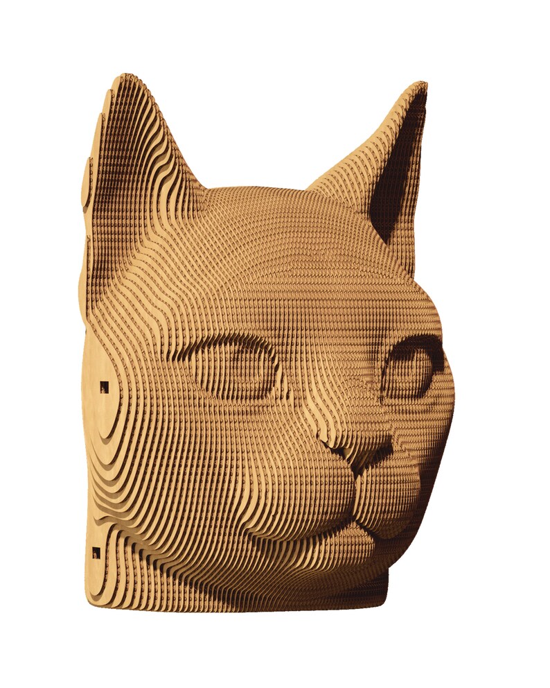 Cardboard Cat - Etsy