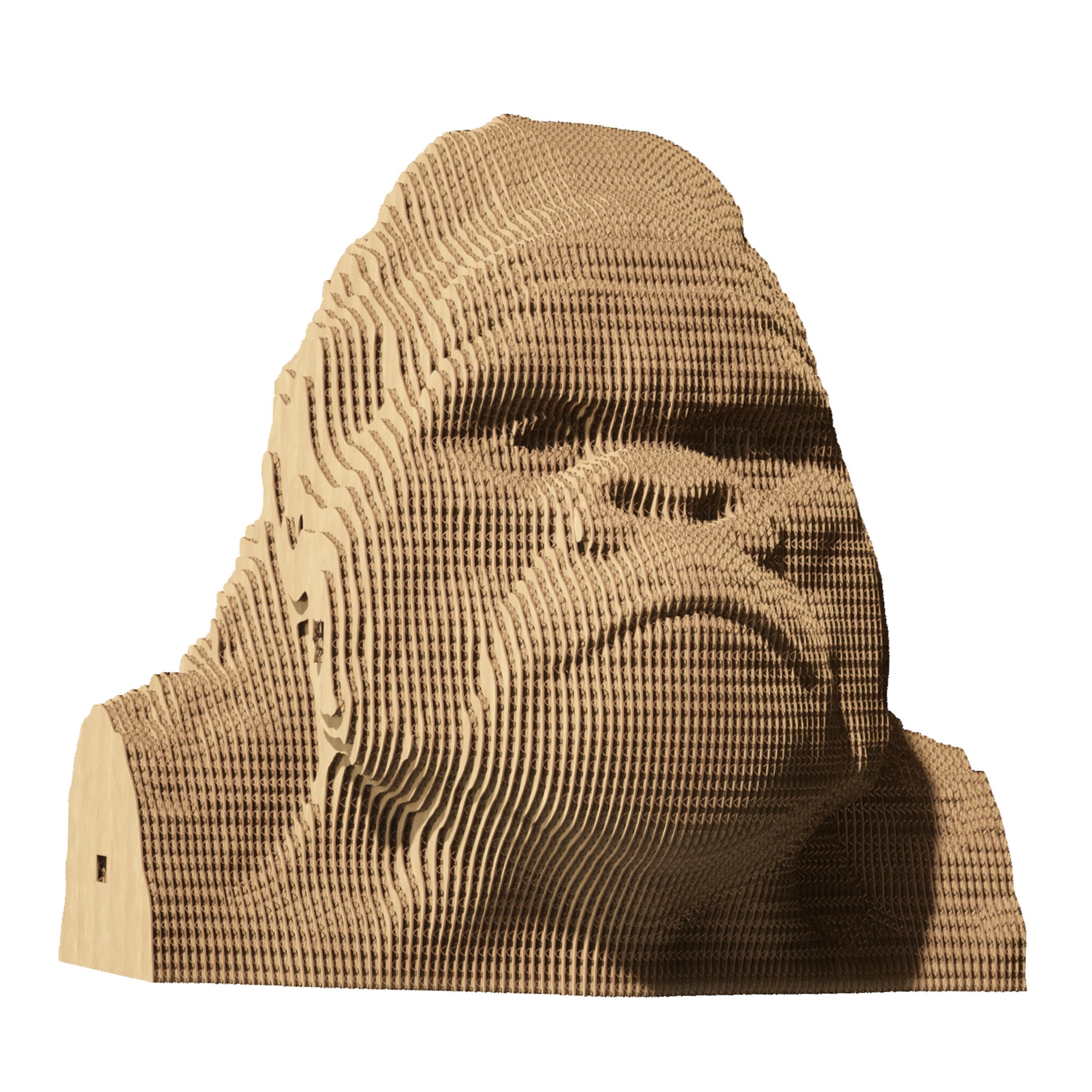 Gorilla Cardboard 3D Puzzle Eco-friendly DIY Sculpture Unique Holiday ...