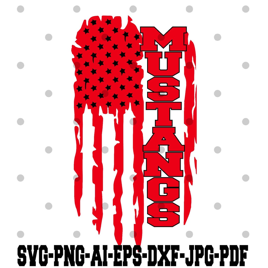 Mustangs Svg Mustangs FOOTBALL Svg Mustangs Cheer Svg Png Flag Baseball ...