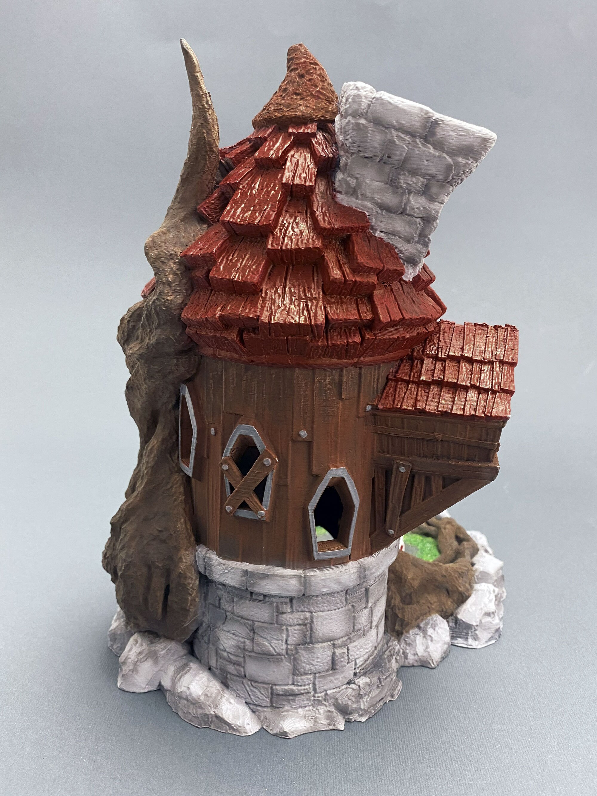 Dice Tower Unique Dice Tray for Tabletop Games. Dnd Gifts, Dragon Dice ...