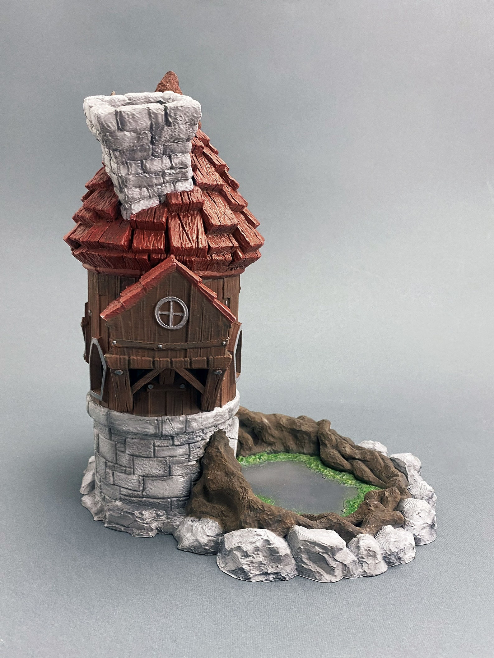 Dice Tower Unique Dice Tray for Tabletop Games. Dnd Gifts, Dragon Dice ...