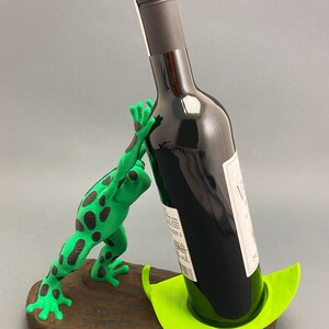 Wine Bottle Holder - Unique Kitchen Decor and Wine Lovers Gift. Funny ...