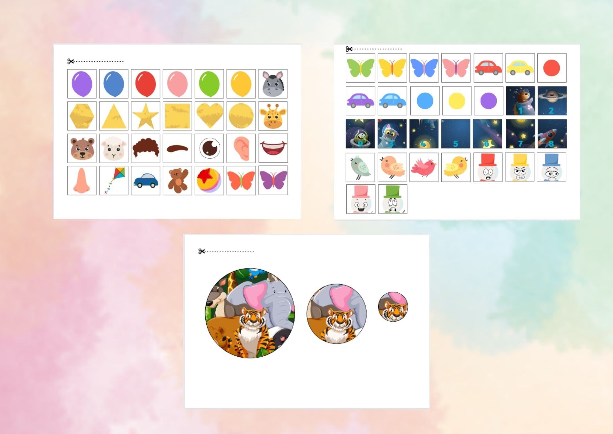 Printable Busy Book Worksheets for Kids Preschool Workbook - Etsy