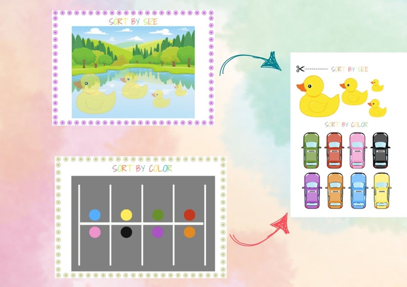 Printable Busy Book Worksheets for Kids, Preschool Workbook, Activity ...