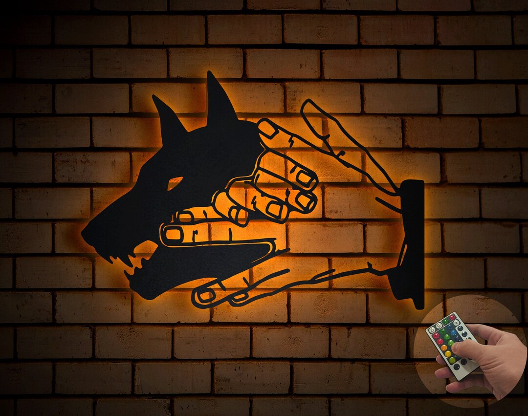 Jujutsu Kaisen Afcultures Rgb Led Lights Metal Wall Art Tv - Etsy