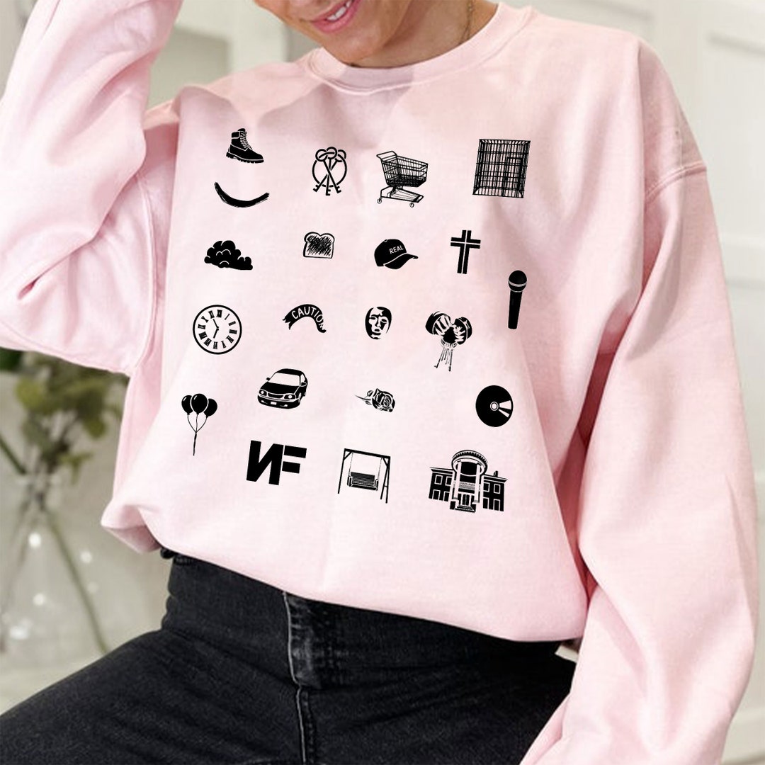 Nf Hope Symbols NF Rapper T-shirt Sweatshirt Hoodie Hope - Etsy