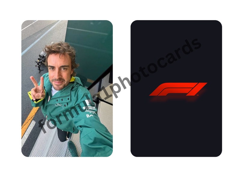 Formula 1 Photocards - Etsy