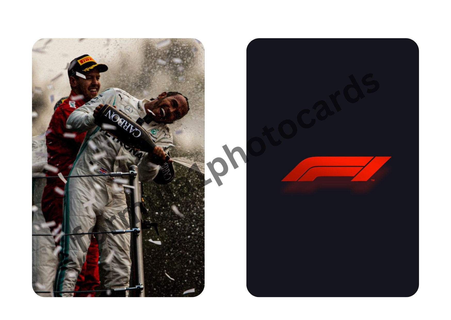 Formula 1 Photocards - Etsy