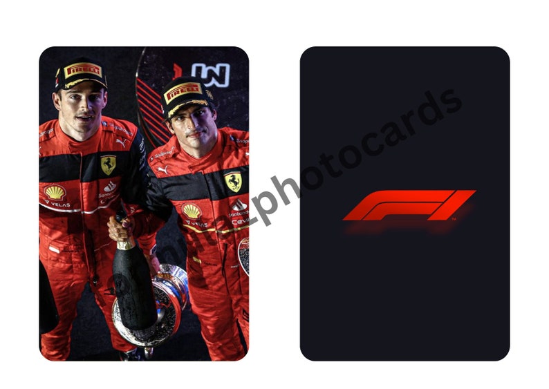 Formula 1 Photocards - Etsy