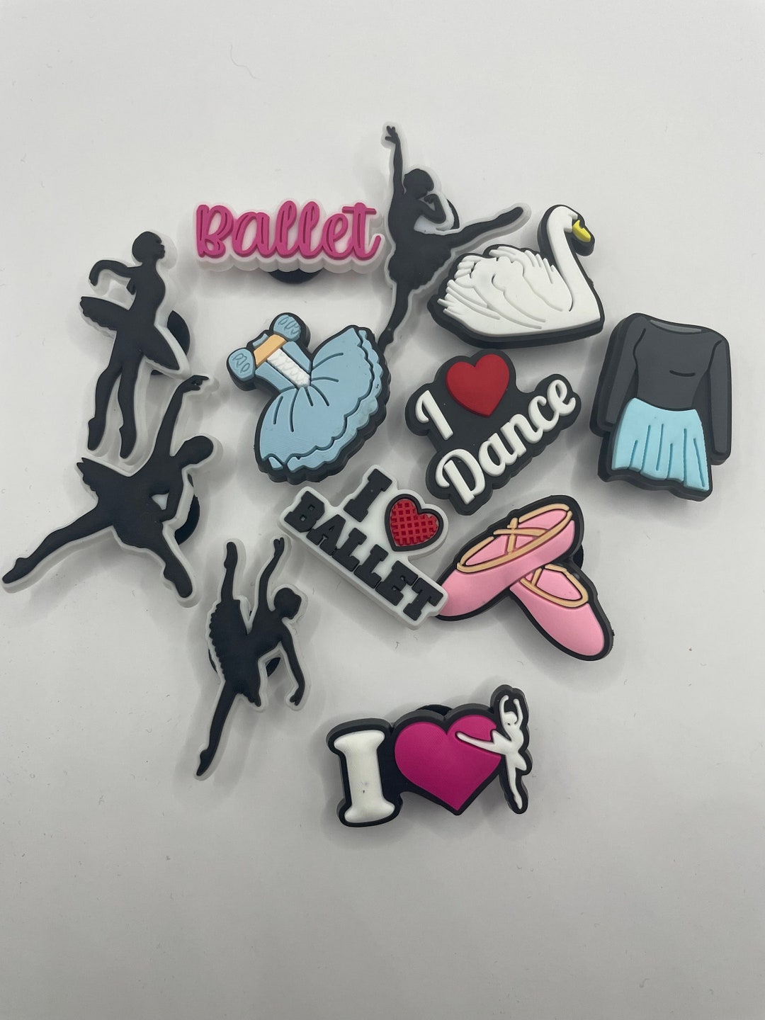 Ballet Dance Shoe Clog Pin Clog Charms Accessories Love for Her Him - Etsy