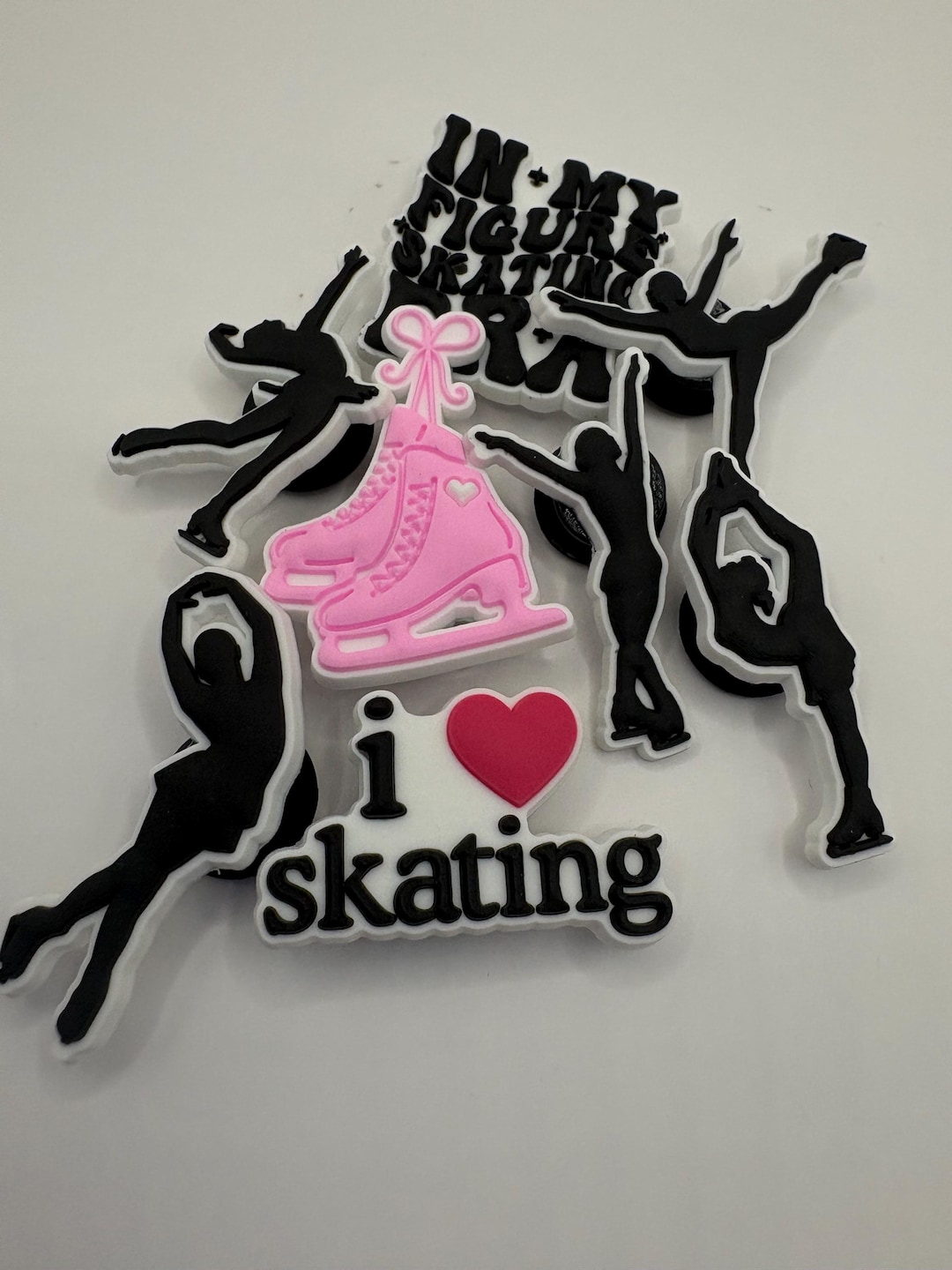 Ice Skating Skate Shoe Clog Charm Clip Pin Figure Skater Sport - Etsy