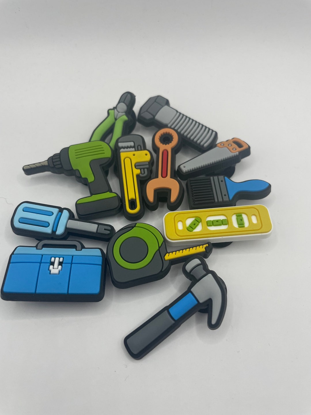 Tool Shoe Clog Clip Pin Charms Workman Workmen Workmanship Handyman ...