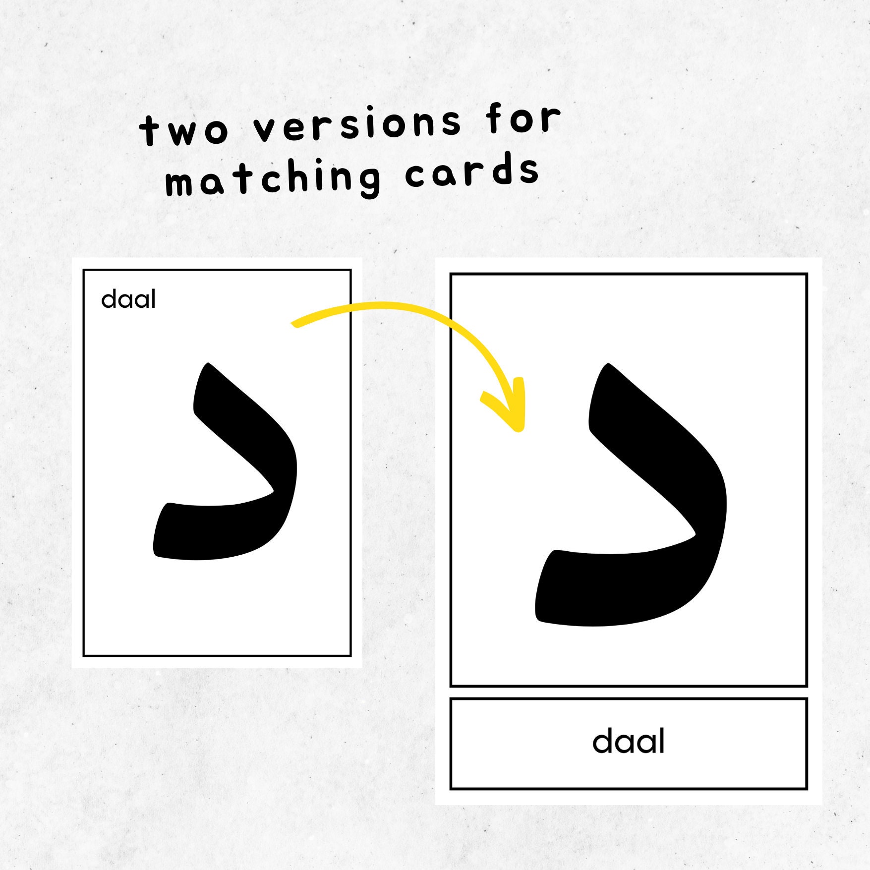 Arabic Alphabets Flash Cards, Arabic Learning First Words Cards ...